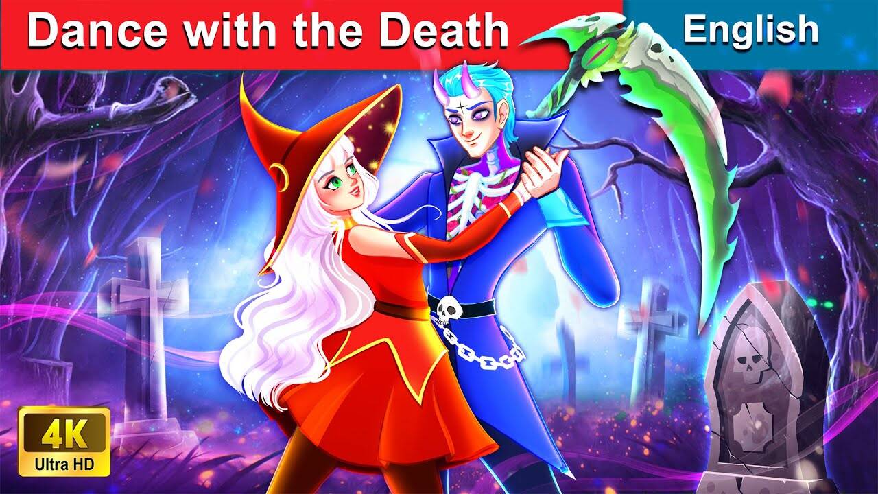 Watch Latest Kids English Nursery Story 'Dance With The Death' For Kids ...