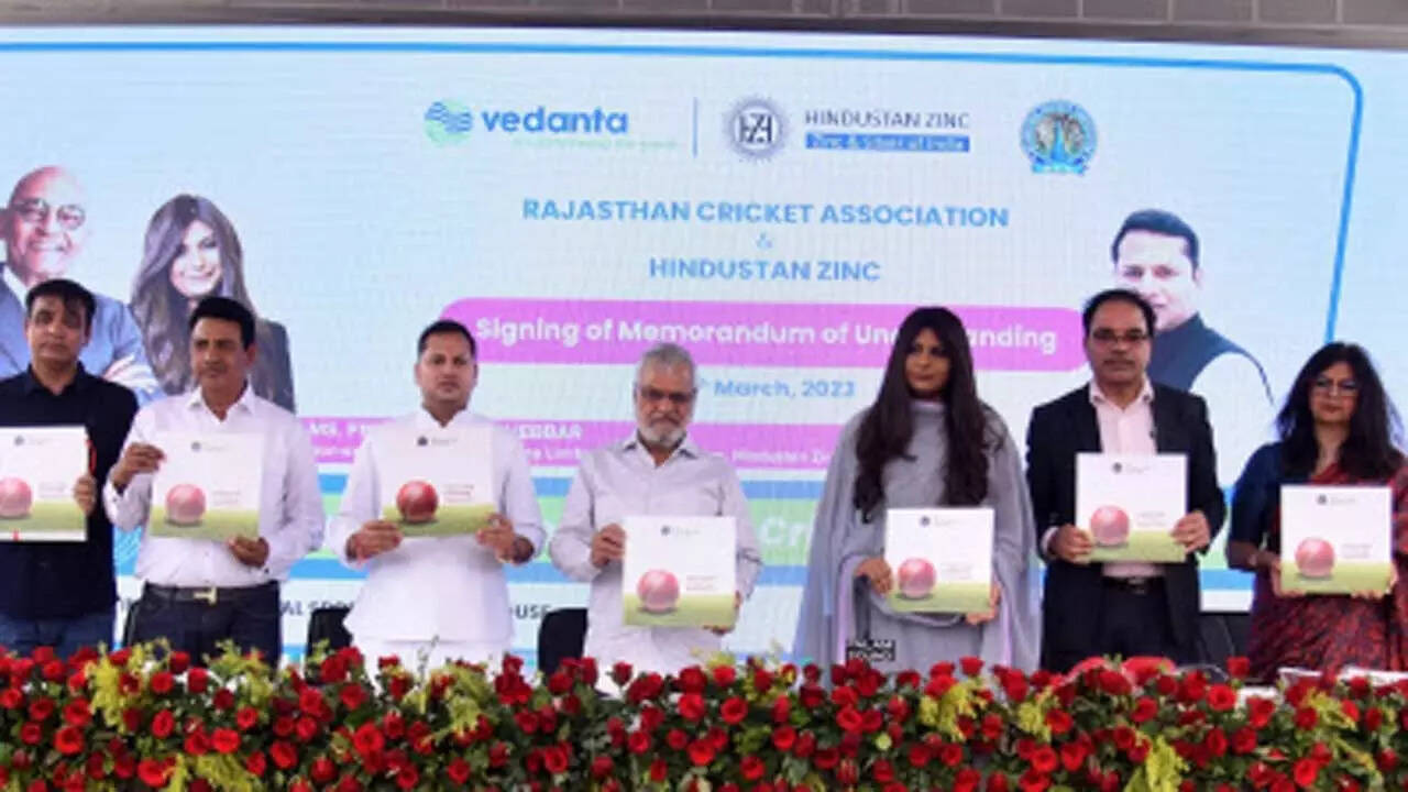 Rajasthan Cricket Association, HZL sign MoU for…