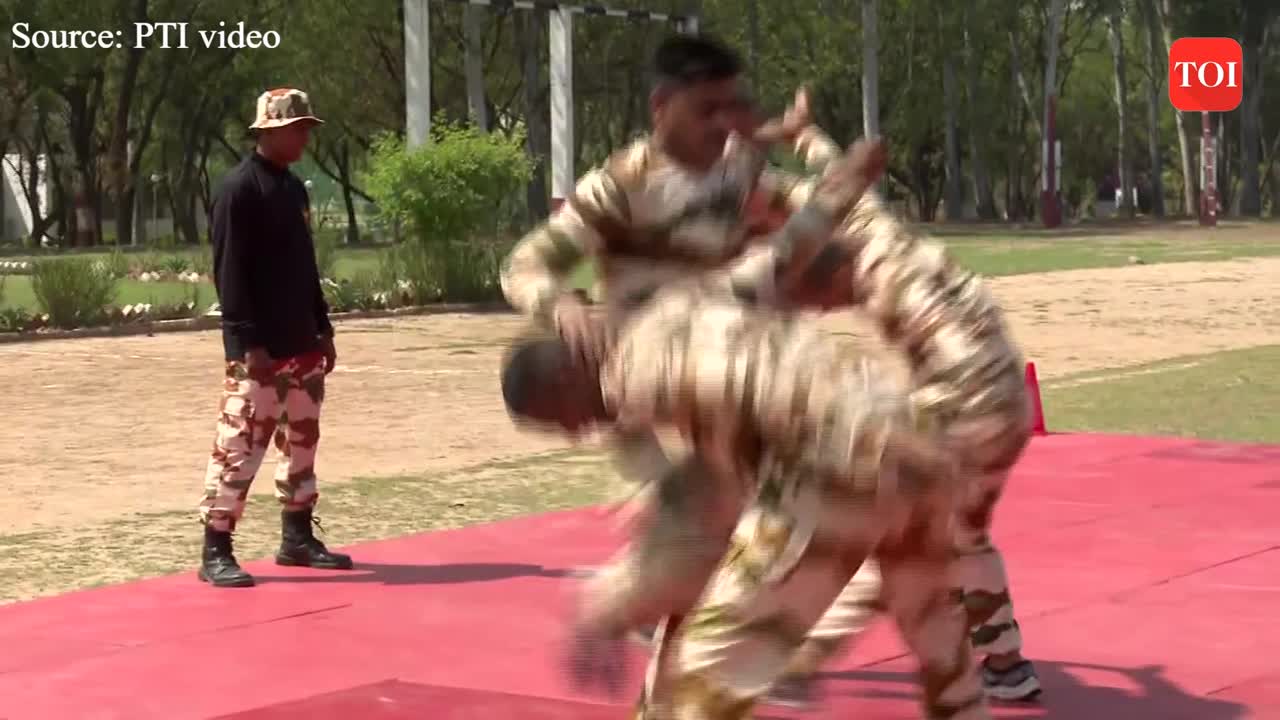 ITBP trains commandos in Krav Maga for unarmed combat situations