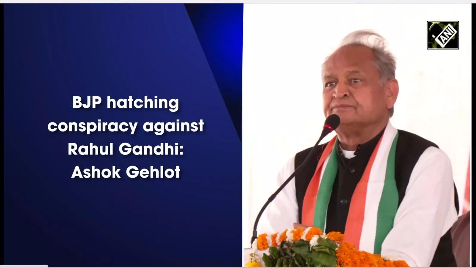 BJP hatching conspiracy against Rahul Gandhi