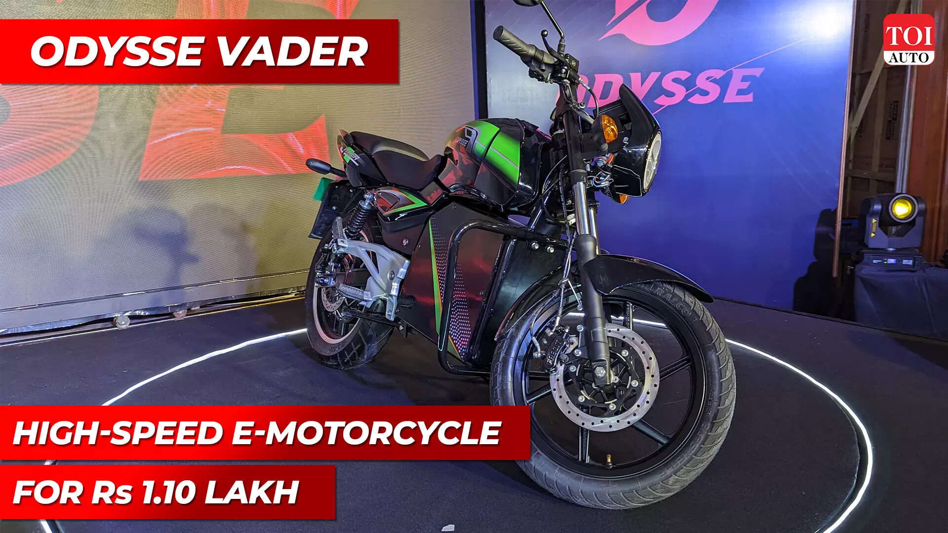 Odysse Vader Price & Walkaround | Affordable electric motorcycle with ...