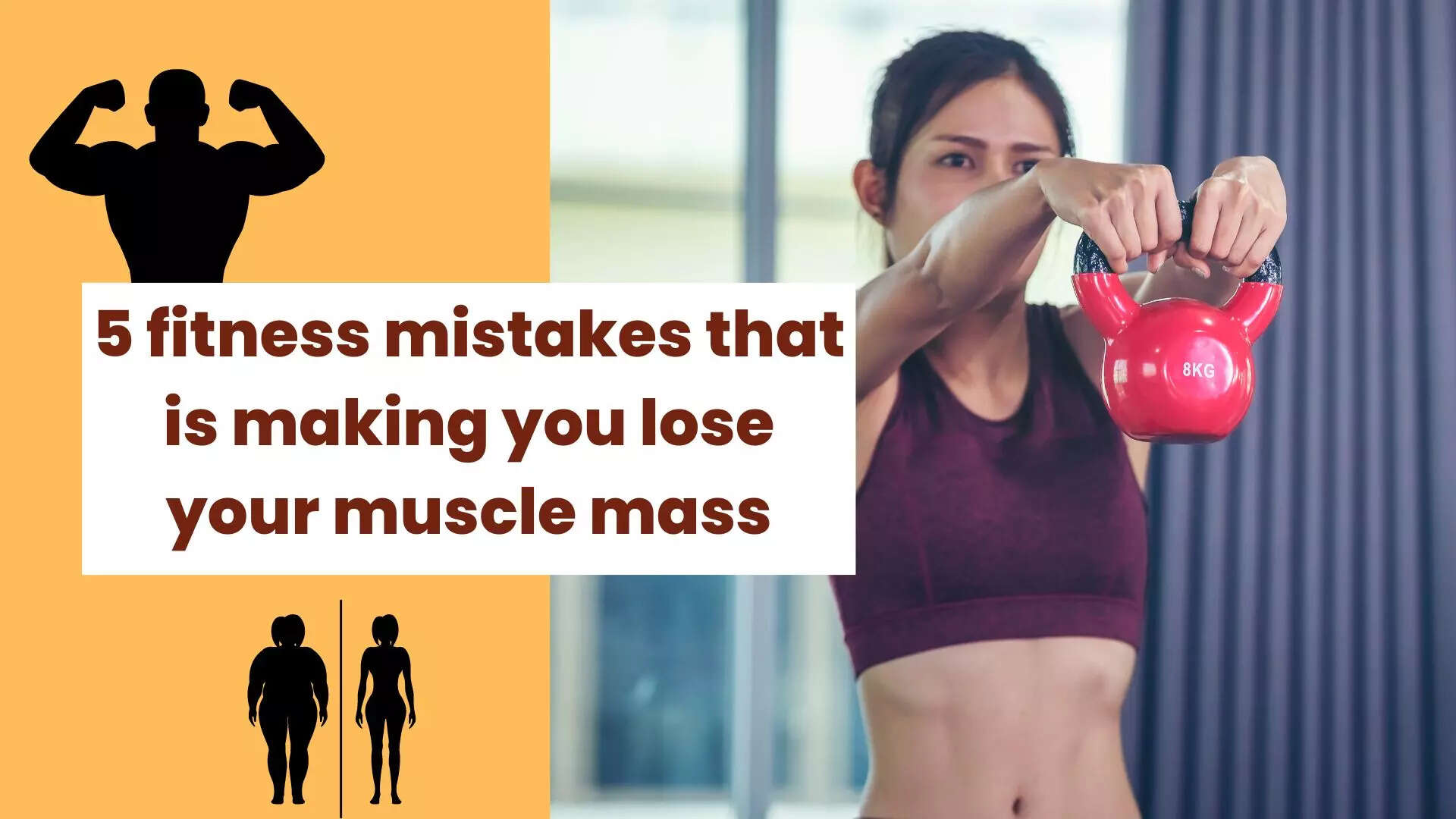 5 fitness mistakes that is making you lose your muscle mass