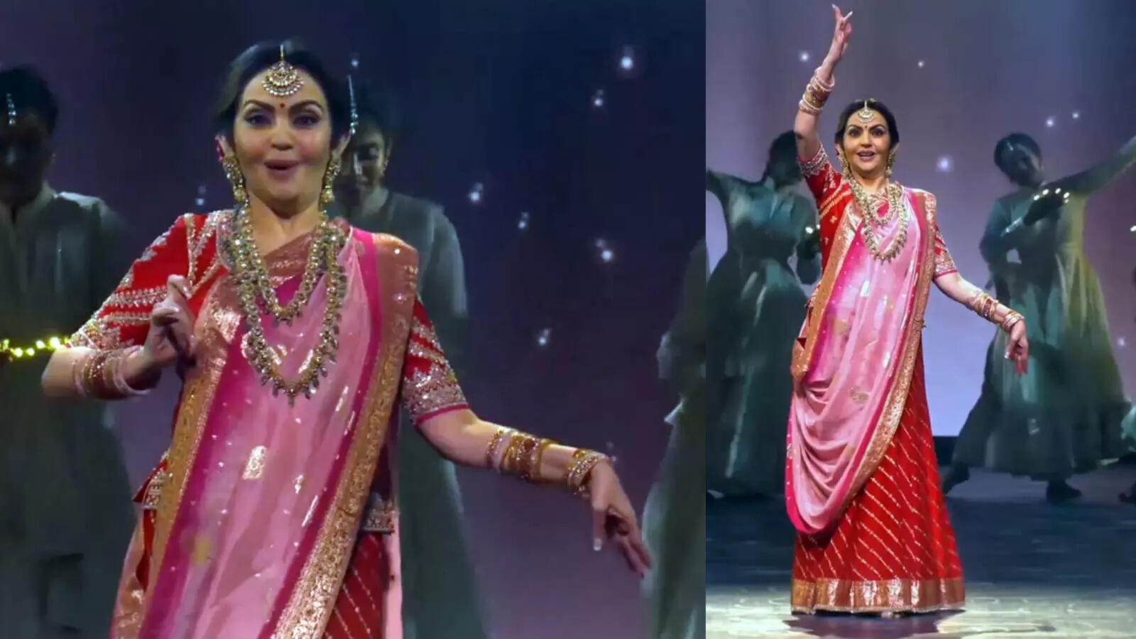 FULL VIDEO! Nita Ambani's graceful dance performance on 'Raghupati ...