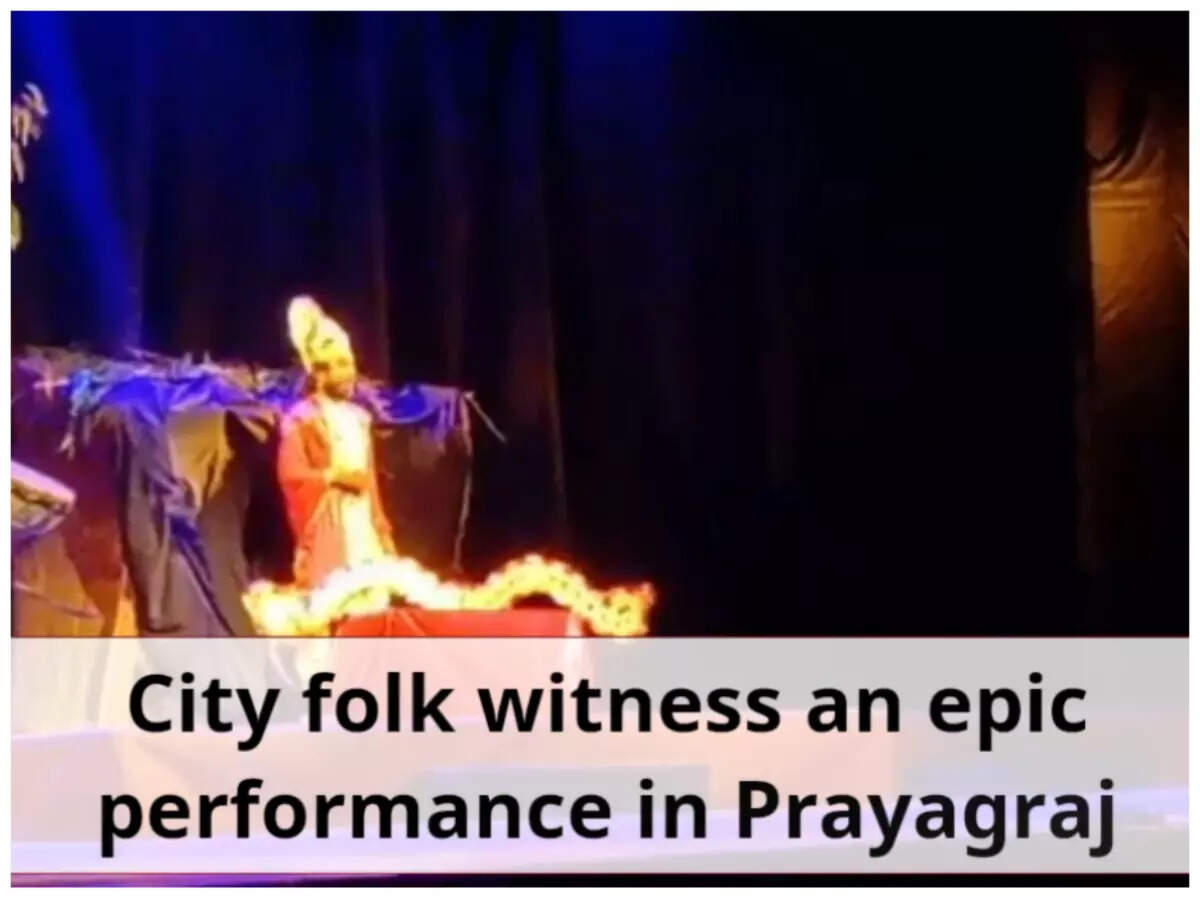 City folk witness an epic performance in Prayagraj