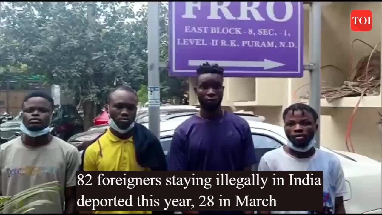 82 foreigners staying illegally in India deported this year, 28 in March