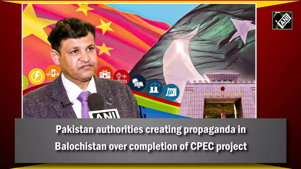Pakistan authorities creating propaganda in Balochistan over completion ...