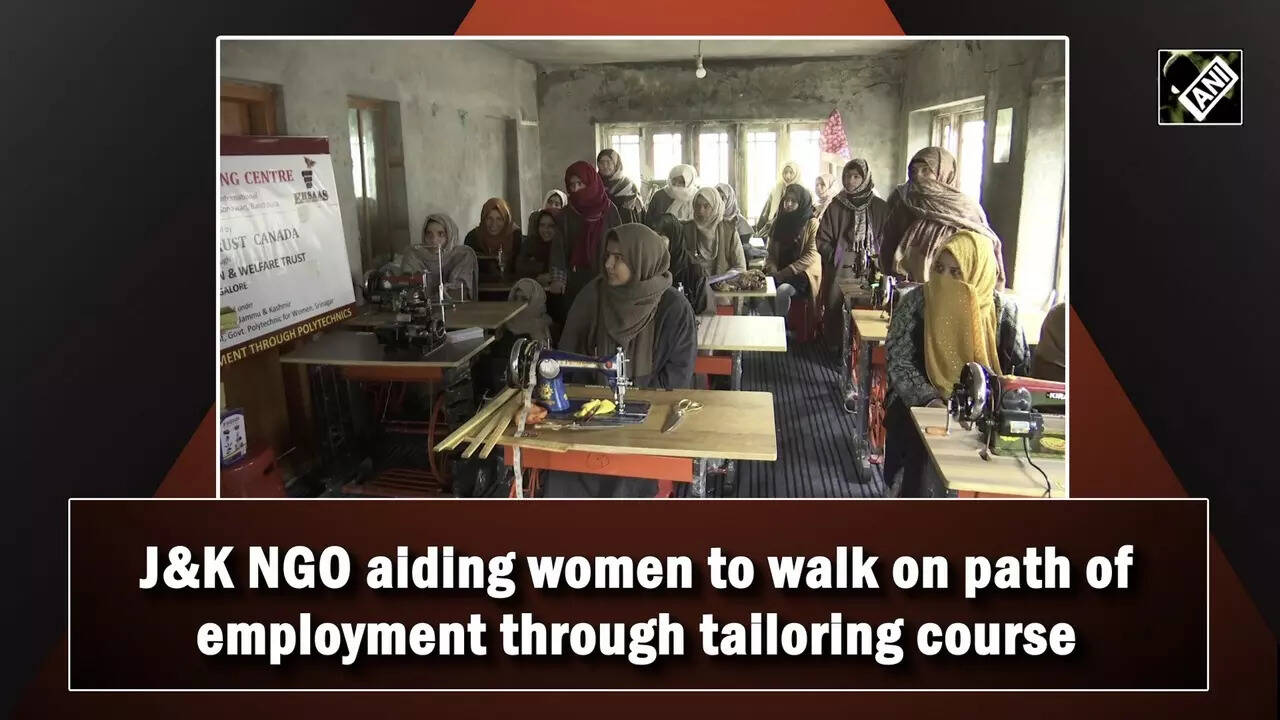 J&K NGO aiding women to walk on path of employment through tailoring course