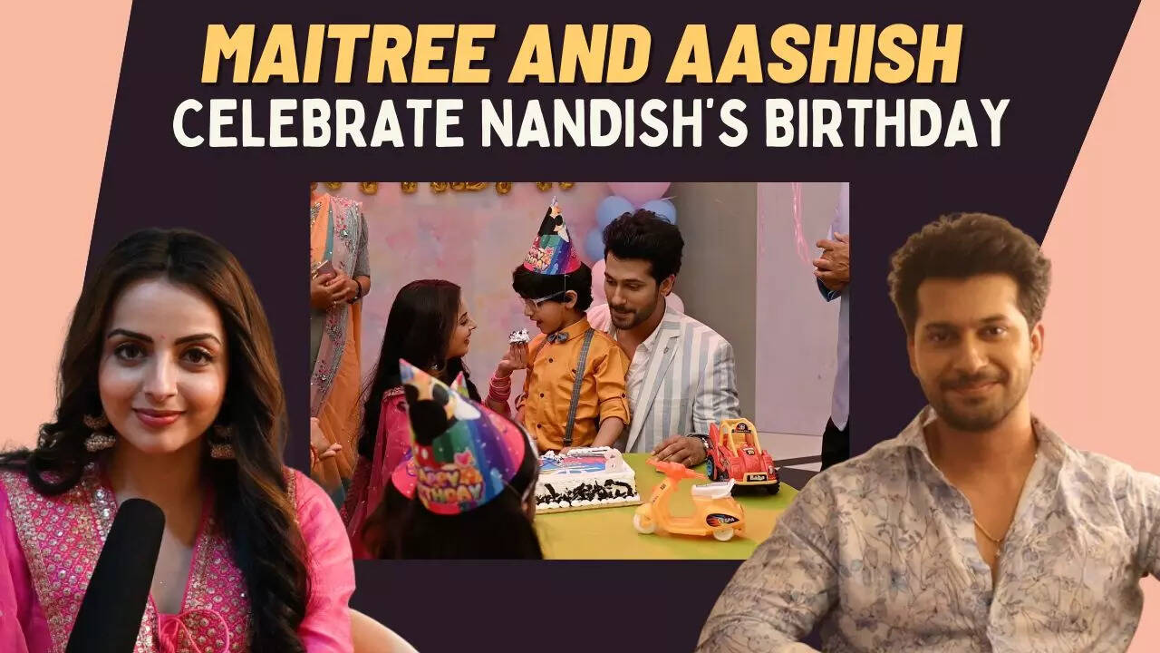 Maitree on location: Maitree and Aashish eagerly wait for Nandini to ...