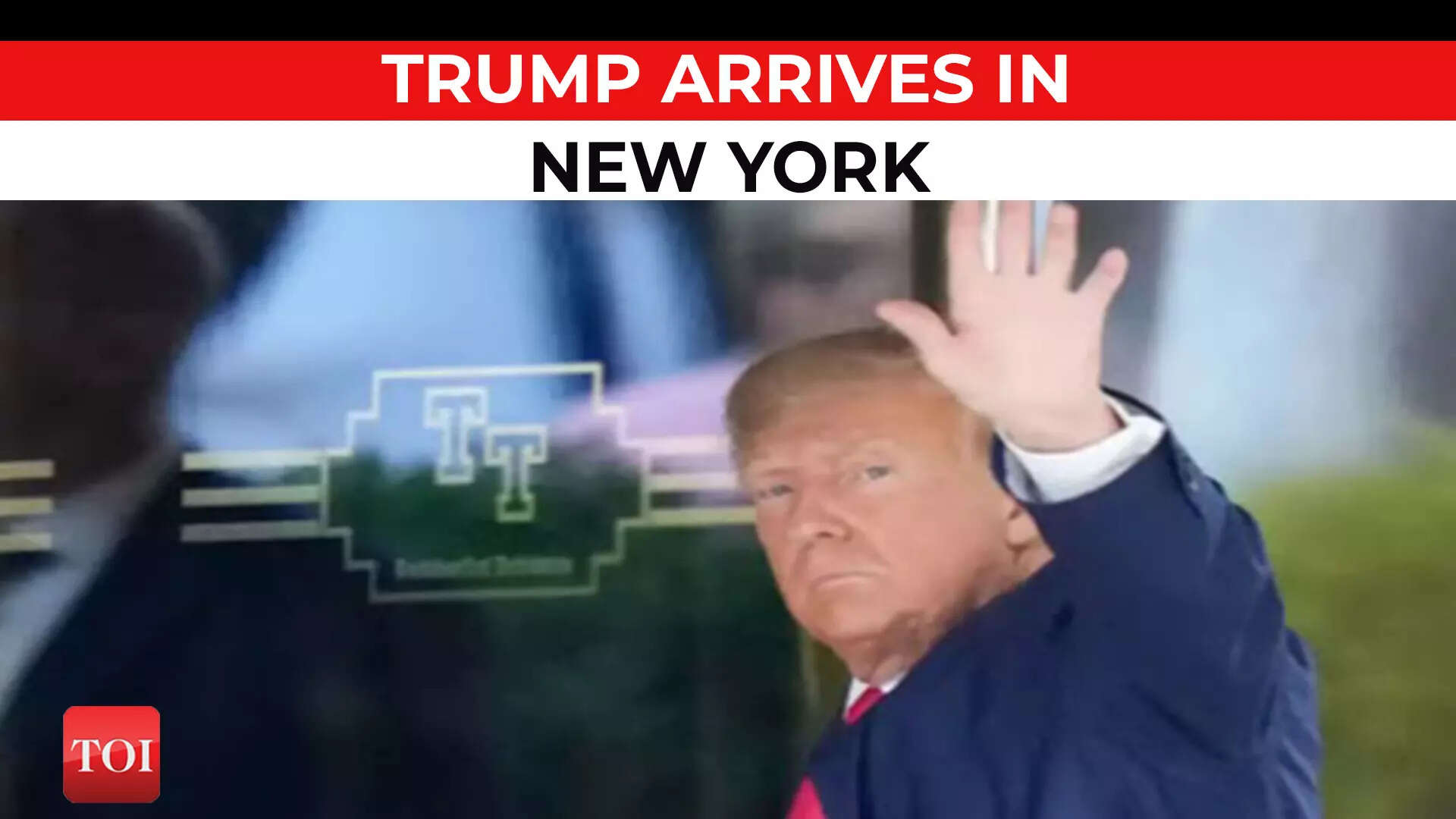 Hush Money Payment Case Former Us Prez Donald Trump In New York Ahead