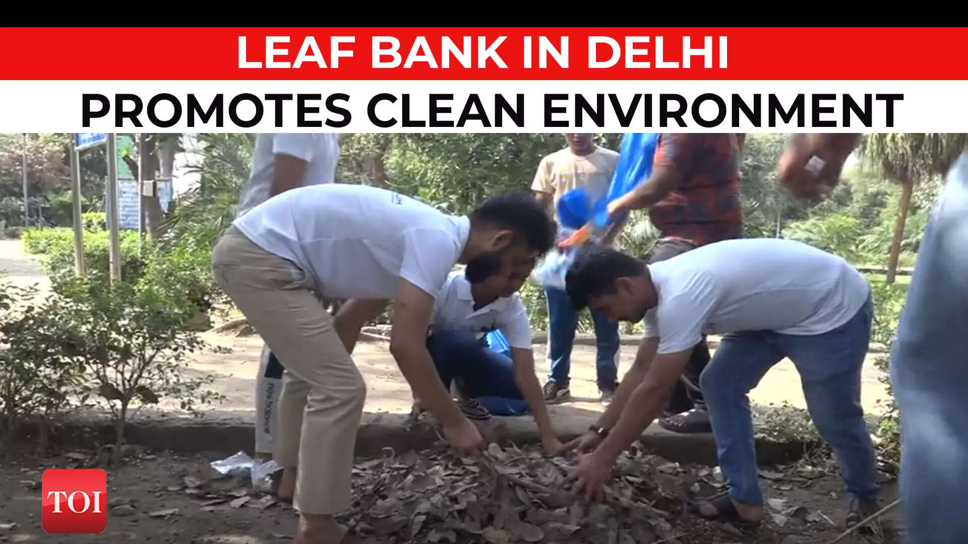 leaf bank: Leaf Bank in Delhi promotes clean environment