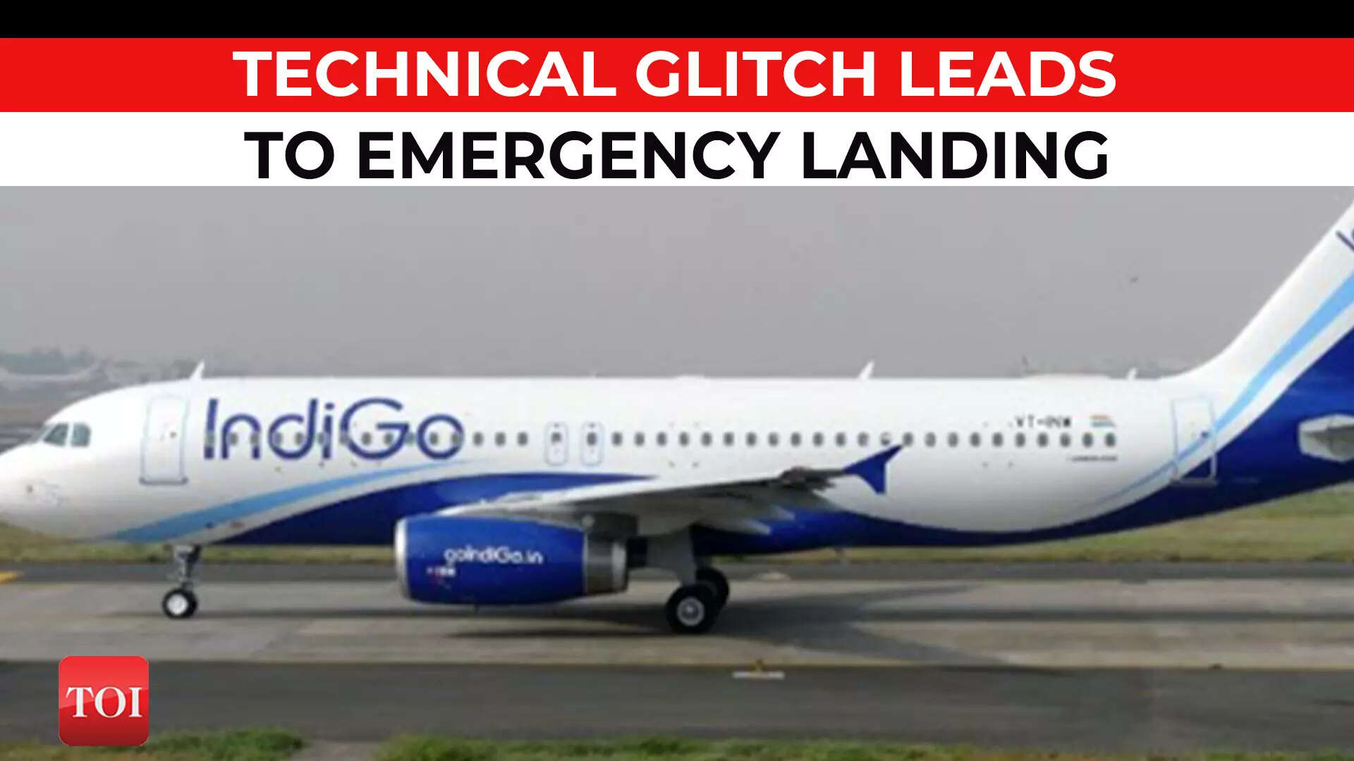 Indigo flight makes emergency landing in Telangana