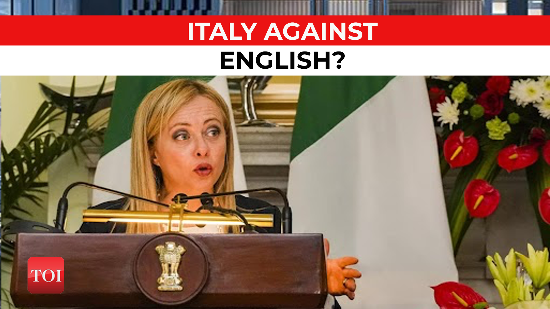 Italy to penalise citizens for using English in official communication