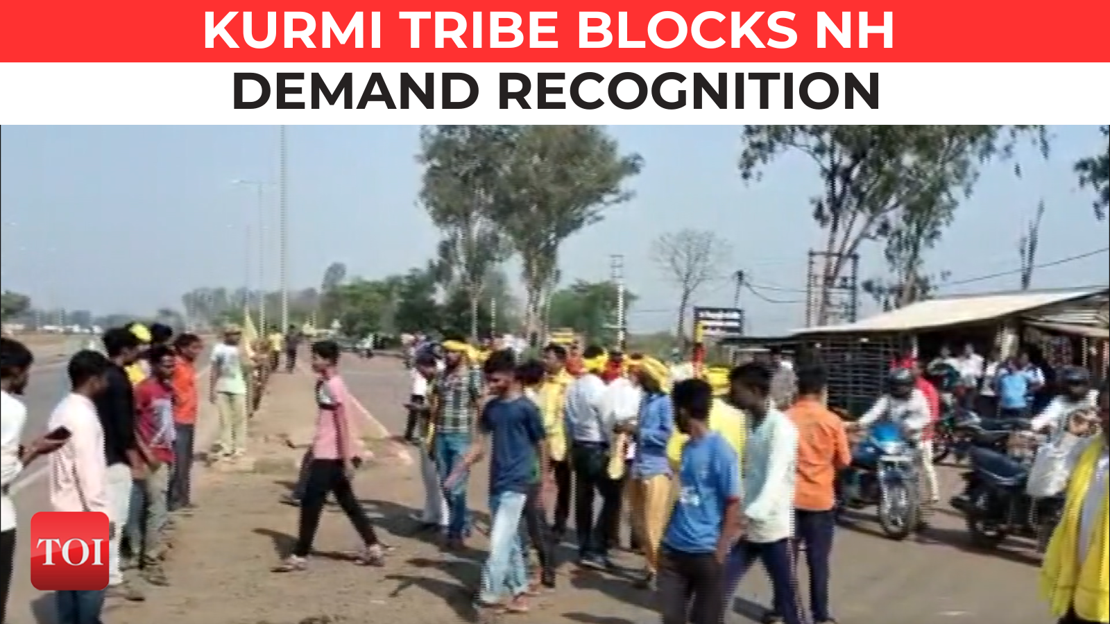 Kurmi Tribe in West Bengal blocks National Highway, demand recognition ...