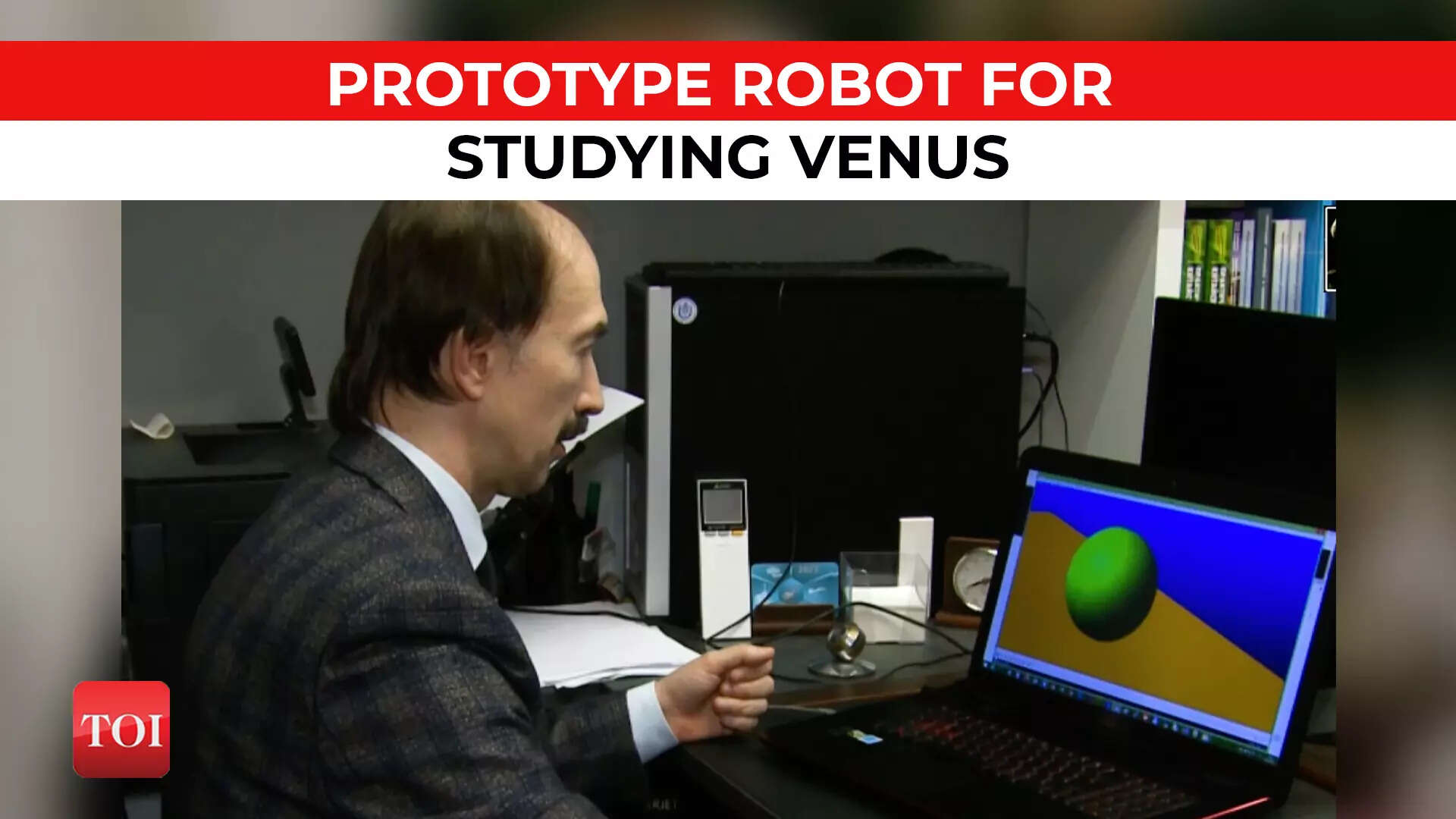 Russian scientists develop a robot, 'Venerokhod' (Venus-Walker) to explore Venus
