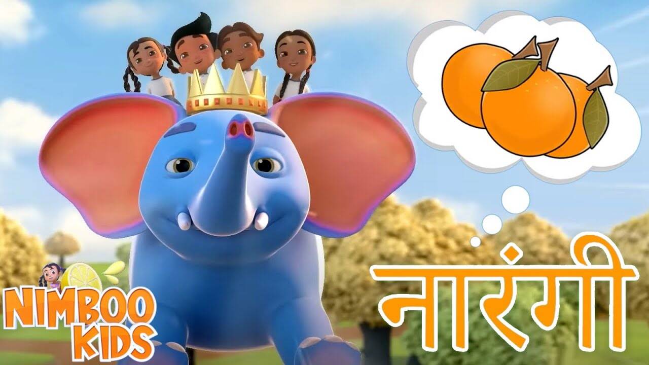 Check Out The Popular Children Hindi Nursery Rhyme 'Hathi Raja Color ...