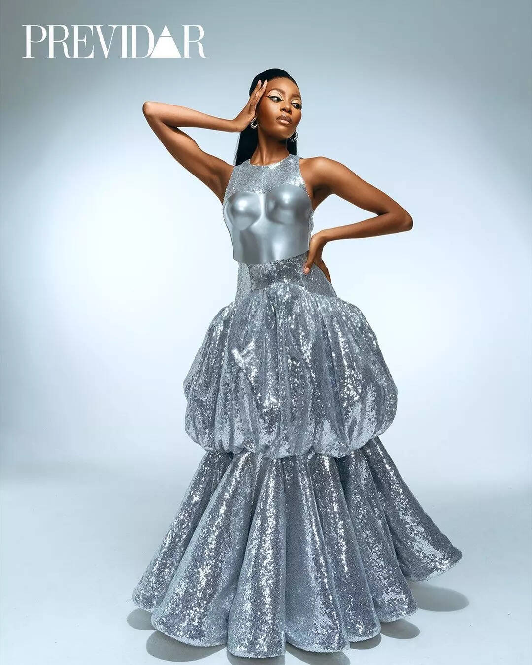 Check out Lalela Mswane’s striking pose for Previdar!