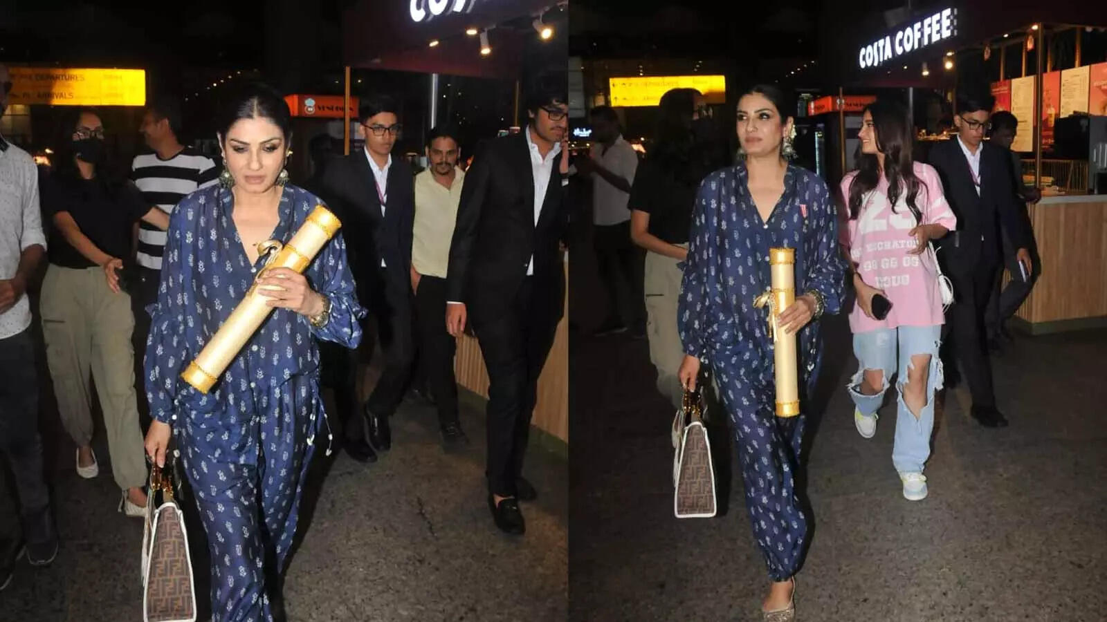 Proud moment! Raveena Tandon flaunts her Padma Shri medal and ...