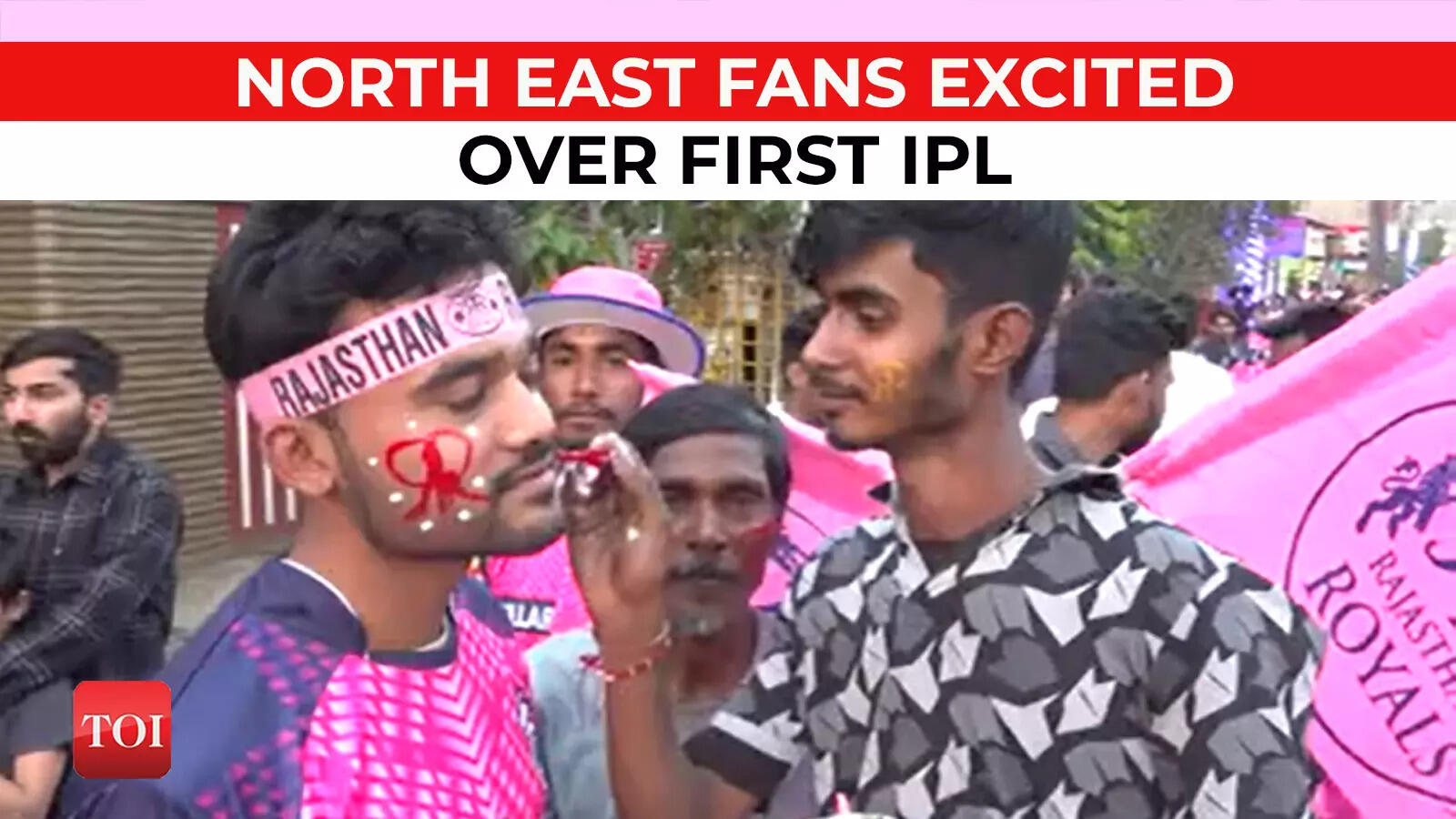 IPL 2023: Fans grasp in breathe as first IPL match commences in North East