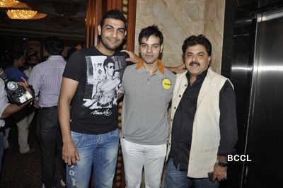Parvesh Rana, Ashok Pandit at the music launch of the movie 'Saheb Biwi ...