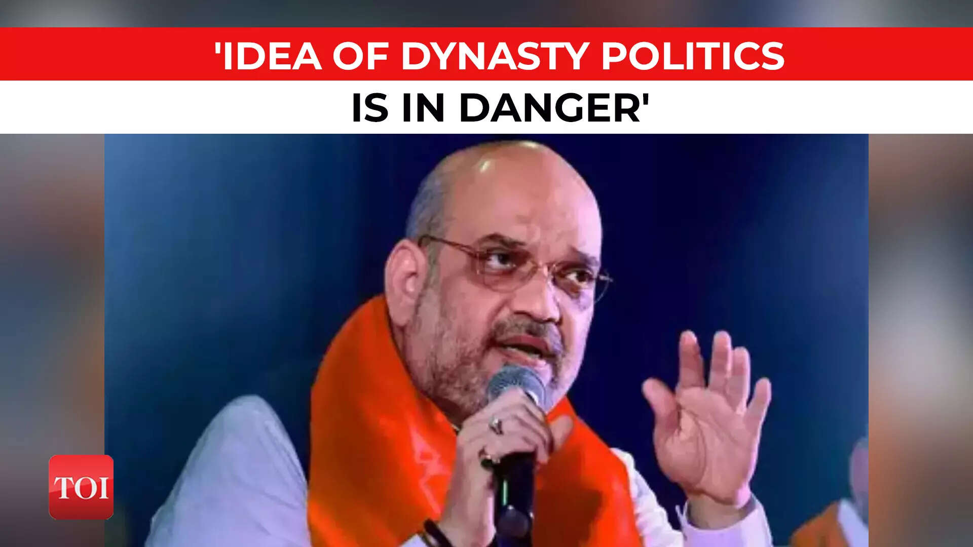 Amit Shah to Congress leaders on democracy: 'Idea of dynasty politics, not idea of India, is in ...