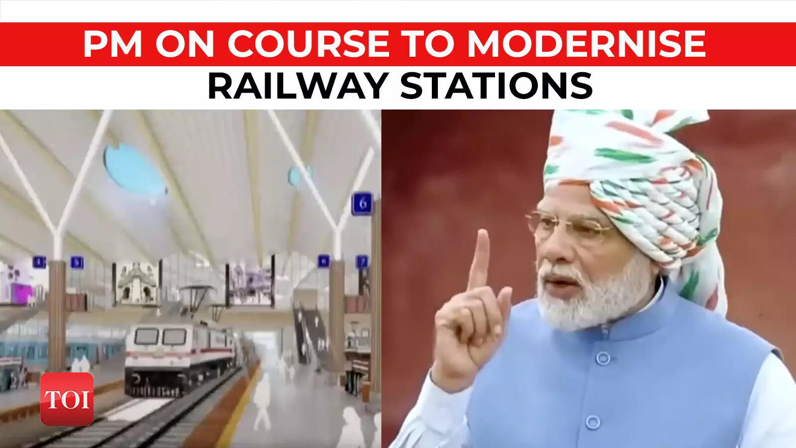 Modernising India’s Railway Stations: A historic initiative by PM ...