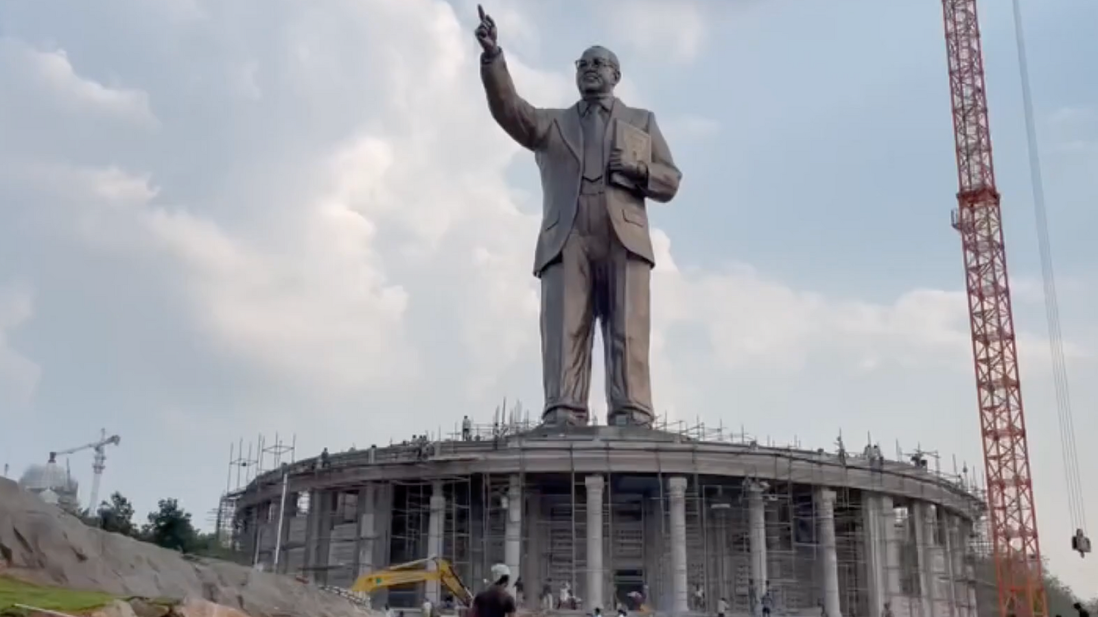 dr br ambedkar: Dr BR Ambedkar's 125-feet statue to be unveiled in Hyderabad