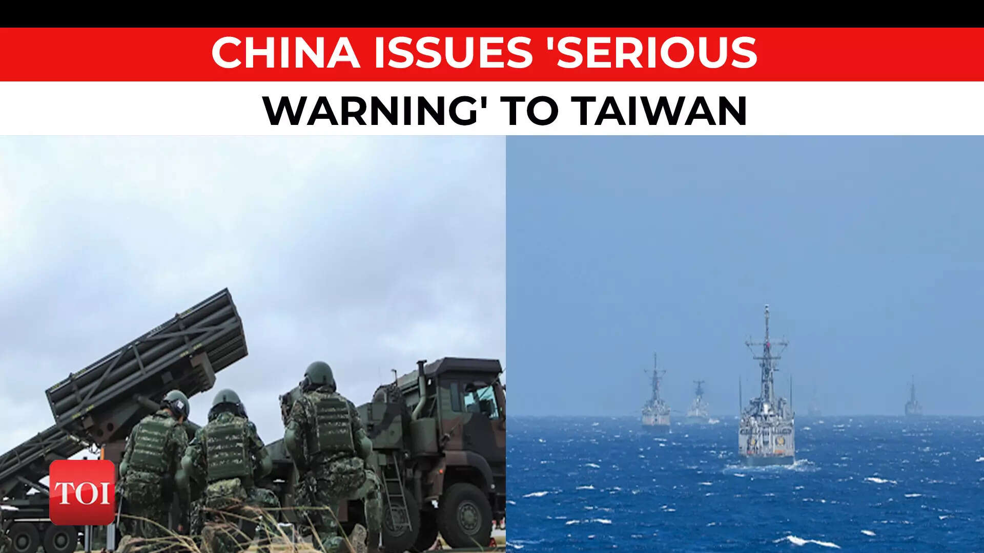 China issues 'serious warning' to Taiwan with military drills after ...