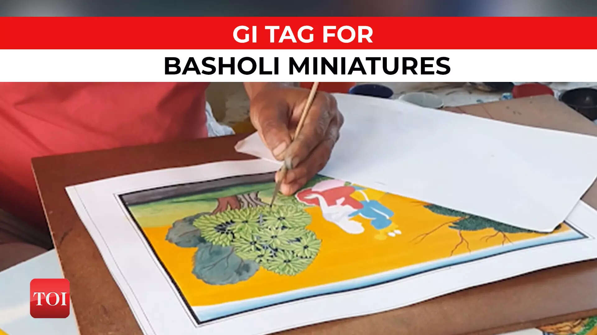 Jammu and Kashmir: Kathua's Basholi miniature art gets GI tag