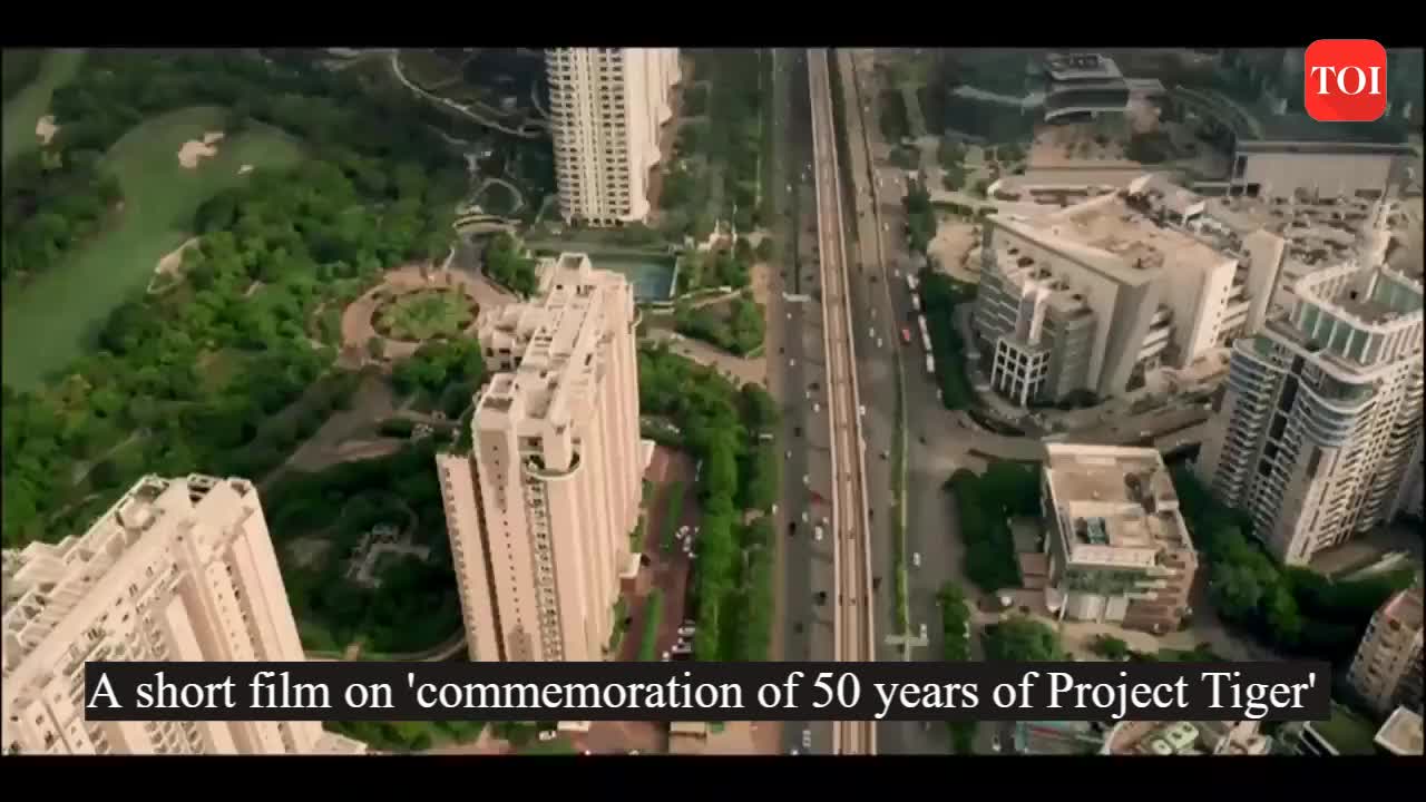 A short film on 'commemoration of 50 years of Project Tiger'