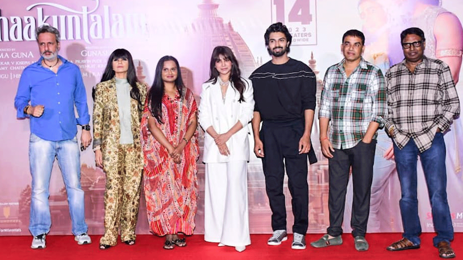Samantha Ruth Prabhu, Dev Mohan, Gunasekhar, Neeta Lulla attend Shaakuntalam trailer launch