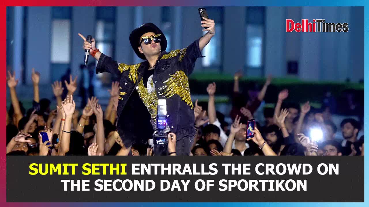 sportikon: Sumit Sethi enthralls the crowd on the second day of Sportikon