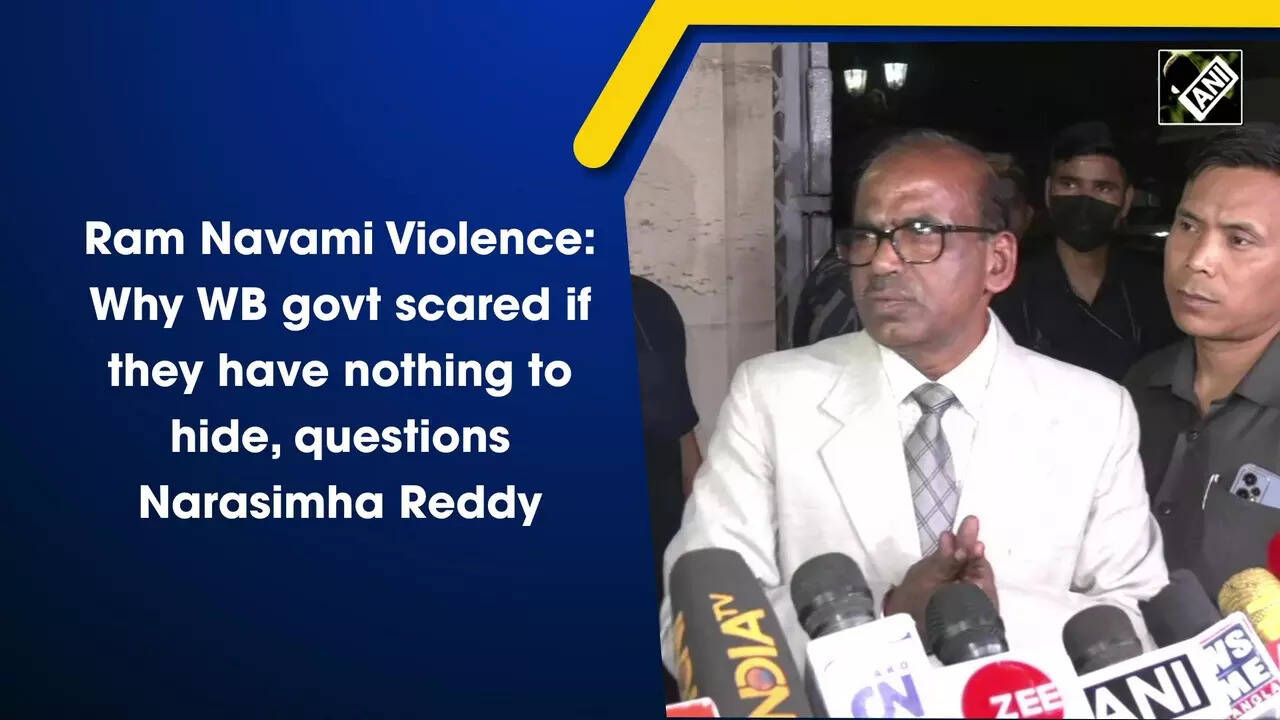 Ram Navami Violence: Why WB govt scared if they have nothing to hide, questions Narasimha Reddy