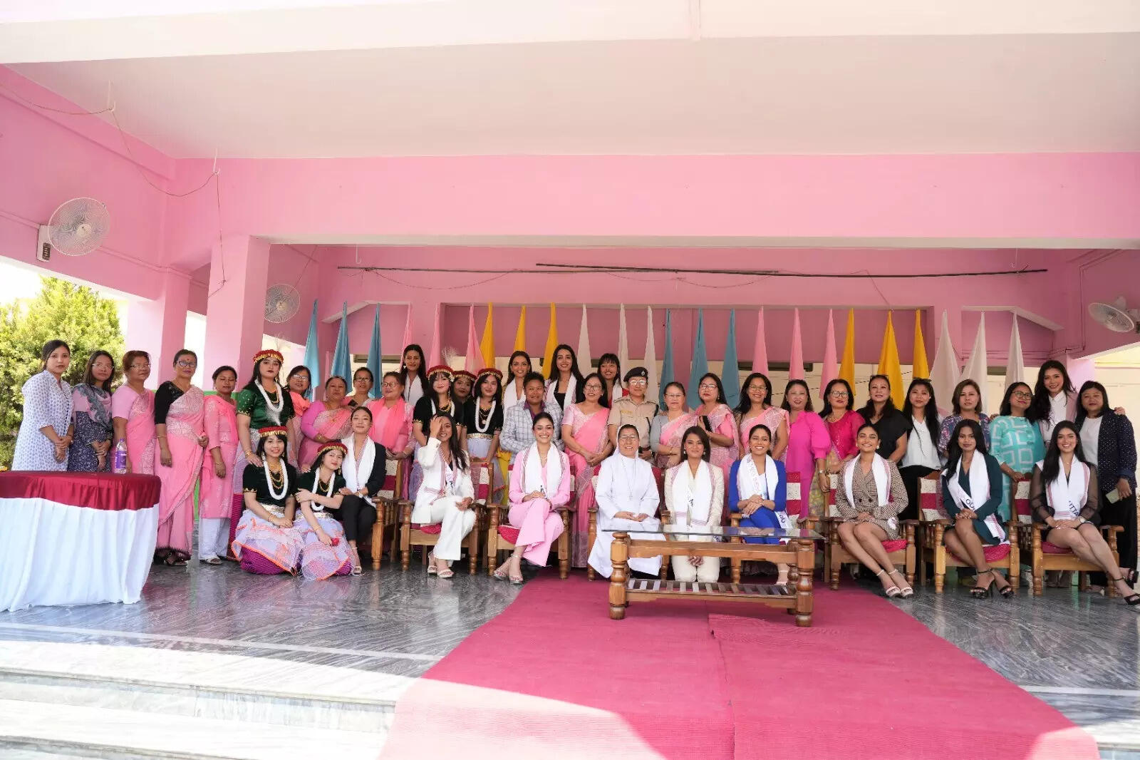 Femina Miss India 2023 State Winners visit Little Flower School in Manipur