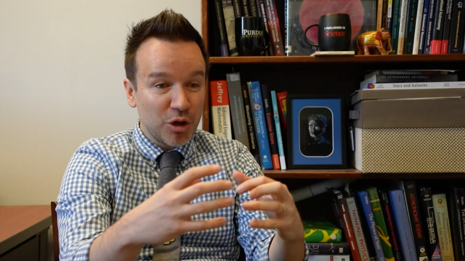 James Webb Space Telescope studies cosmic explosion