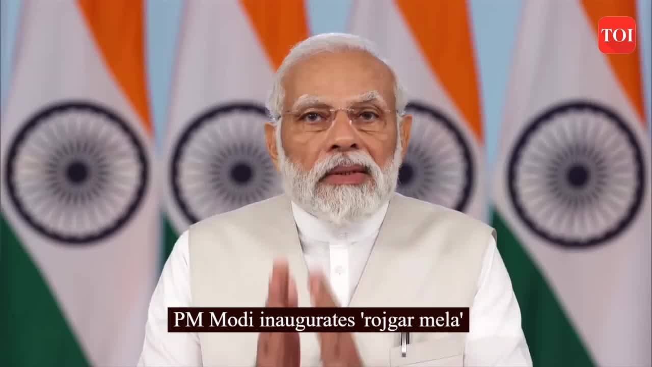 modi: PM Modi to distribute 71,000 appointment letters under 'rojgar mela'