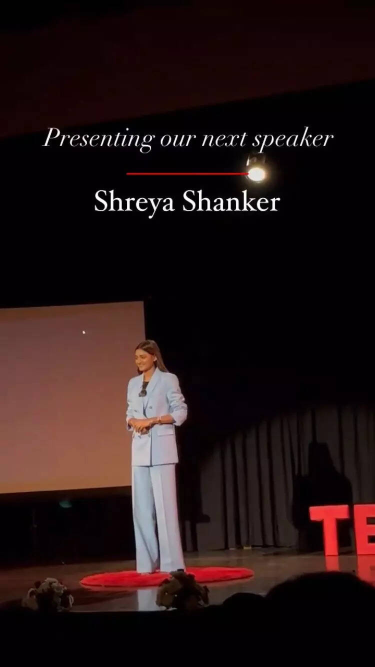 Shreya Shanker inspires everyone with her story at TEDxSBSC 5.0