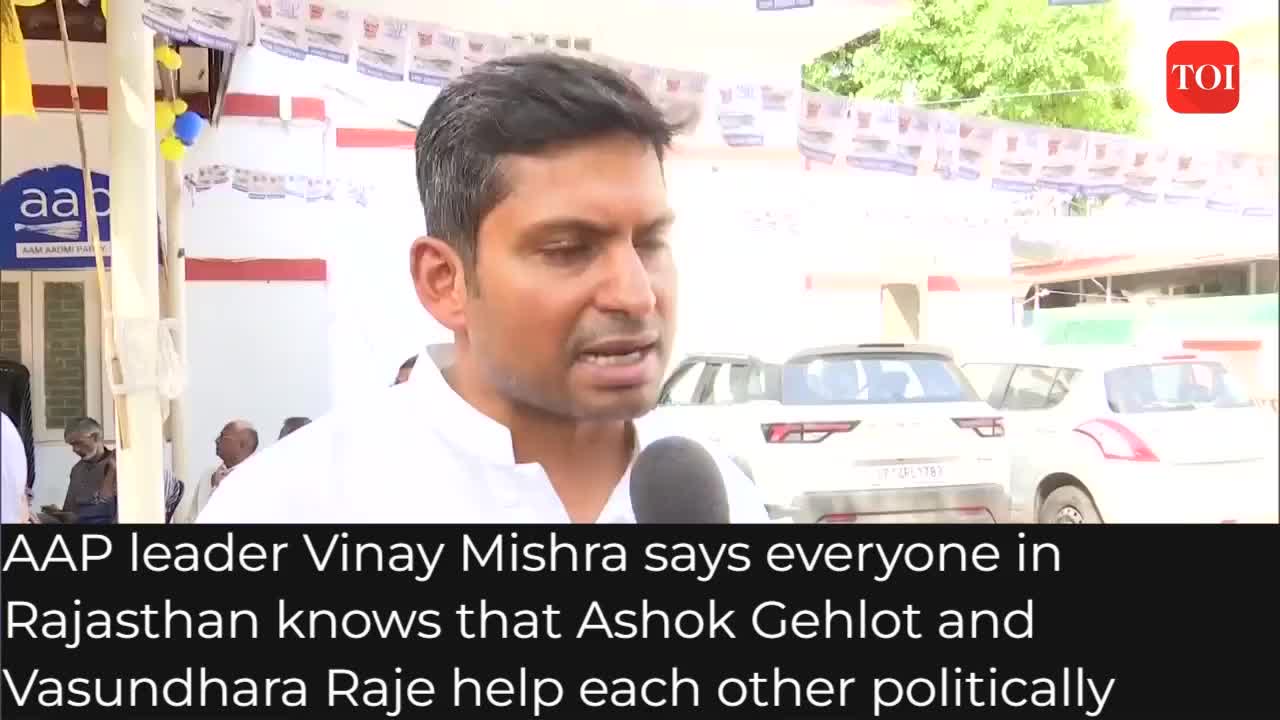 AAP says everyone in Rajasthan knows Ashok Gehlot and Vasundhara Raje ...