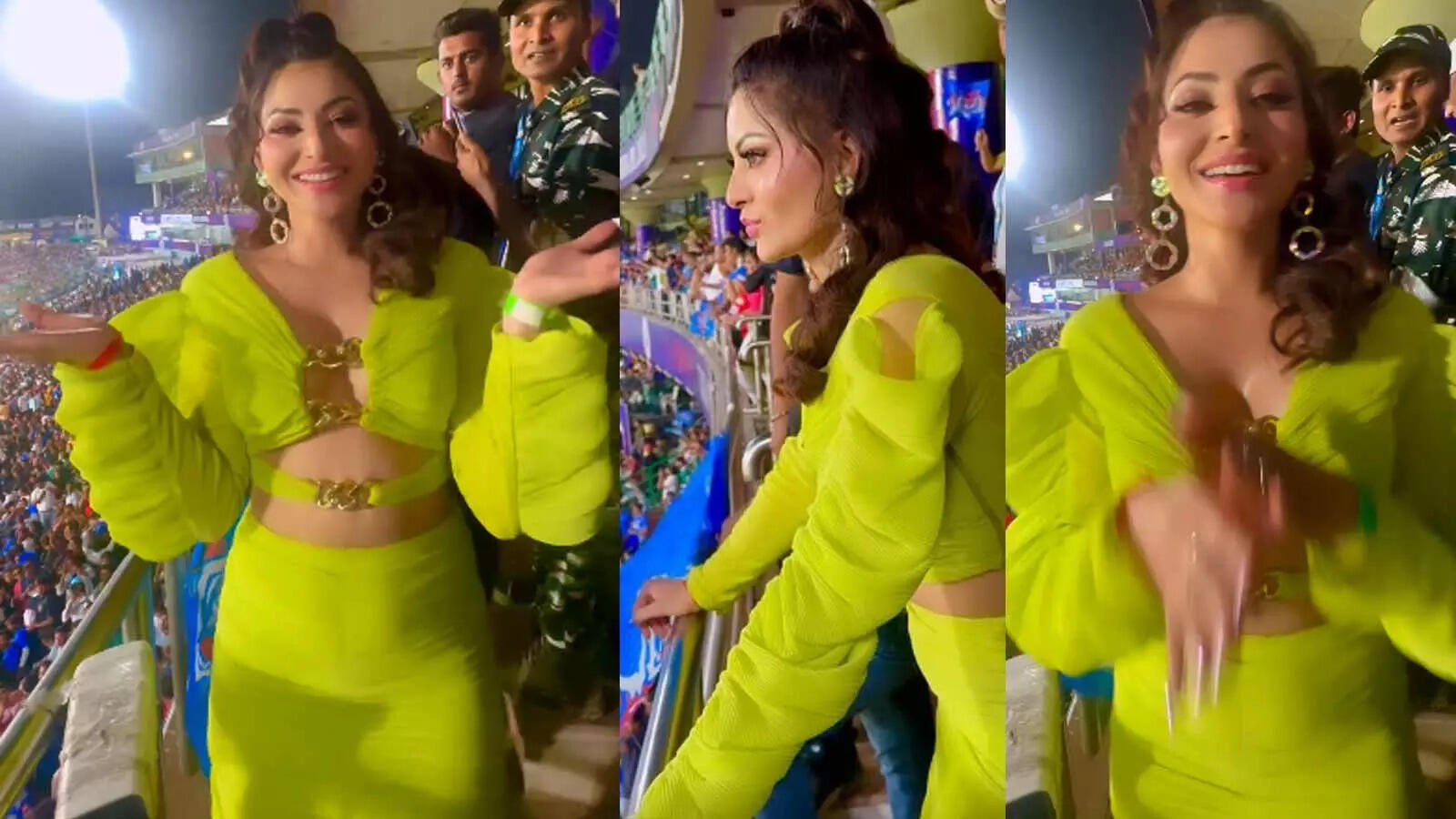 IPL fever grips Bollywood! Urvashi Rautela grooves to 'Koi Mil Gaya ...