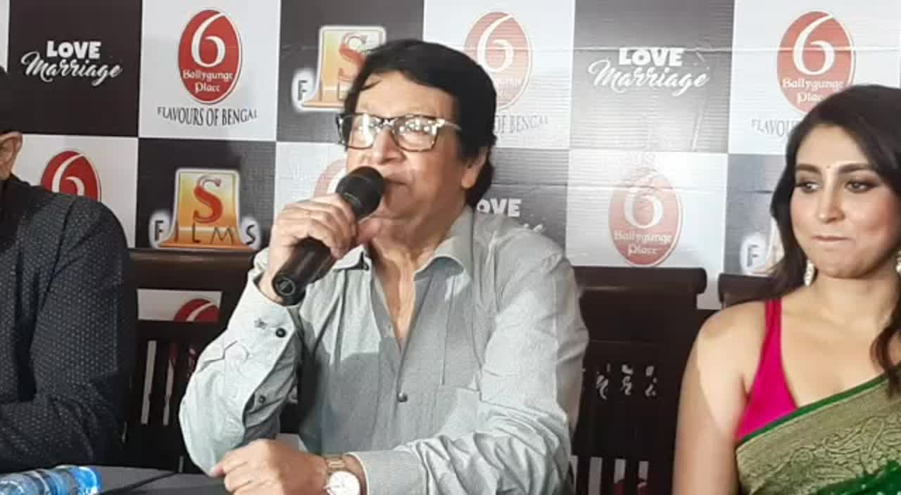 Ranjit Mallick spotted at a film event