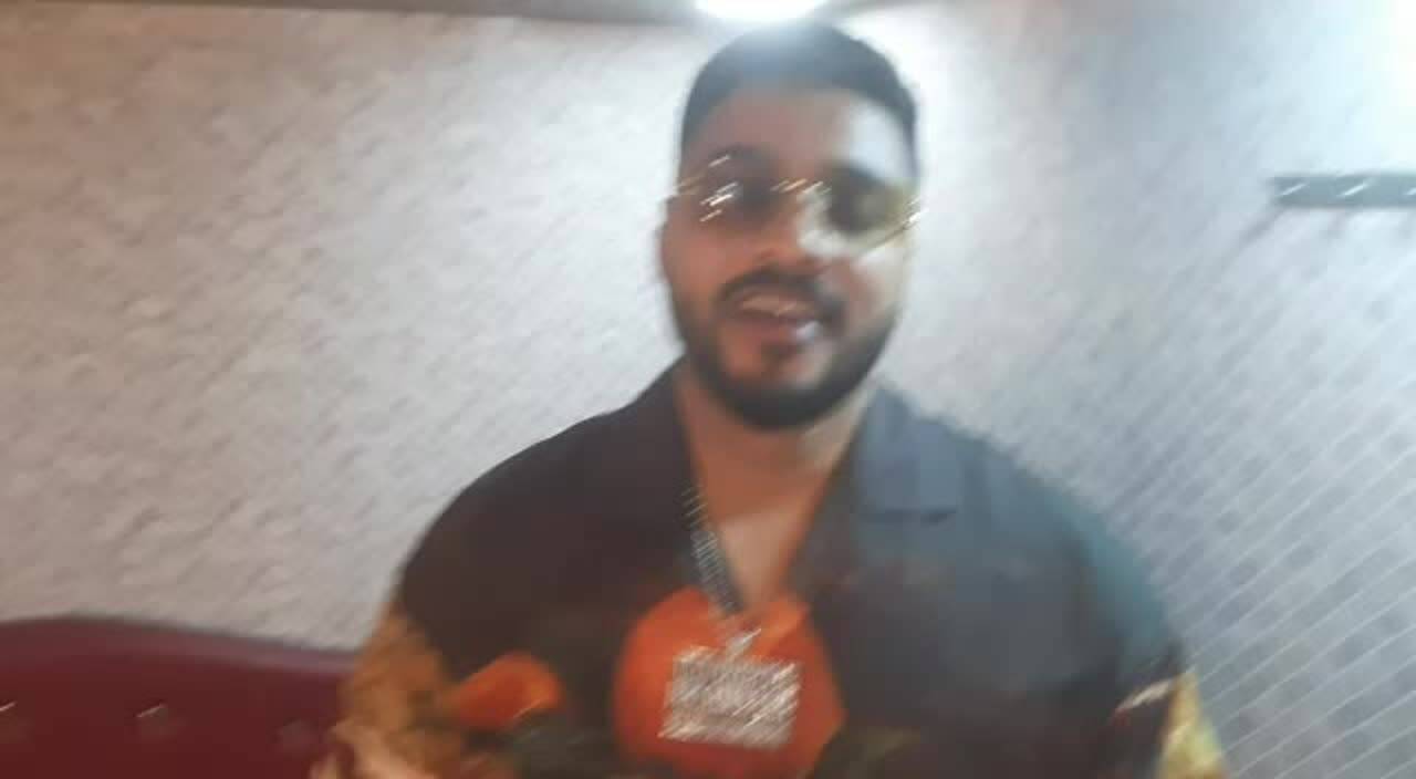 Singer Raftaar spotted at a city event