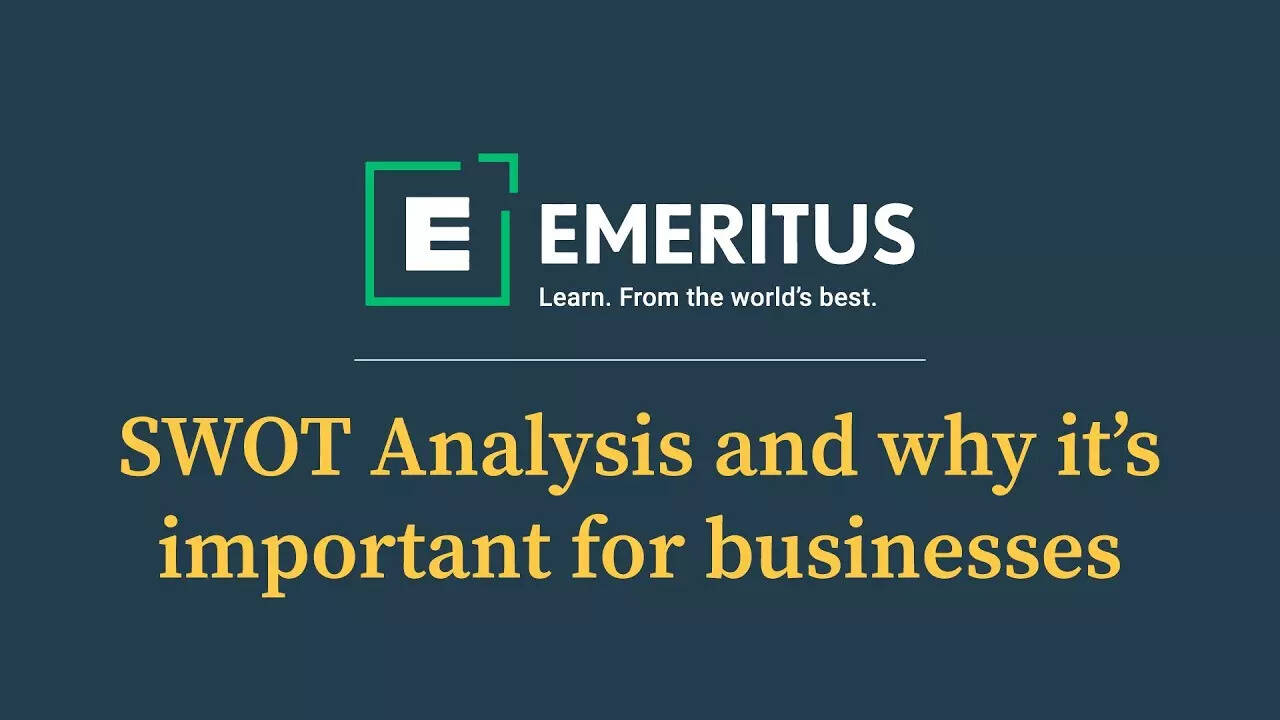 SWOT Analysis and why it's important for business | Strategy