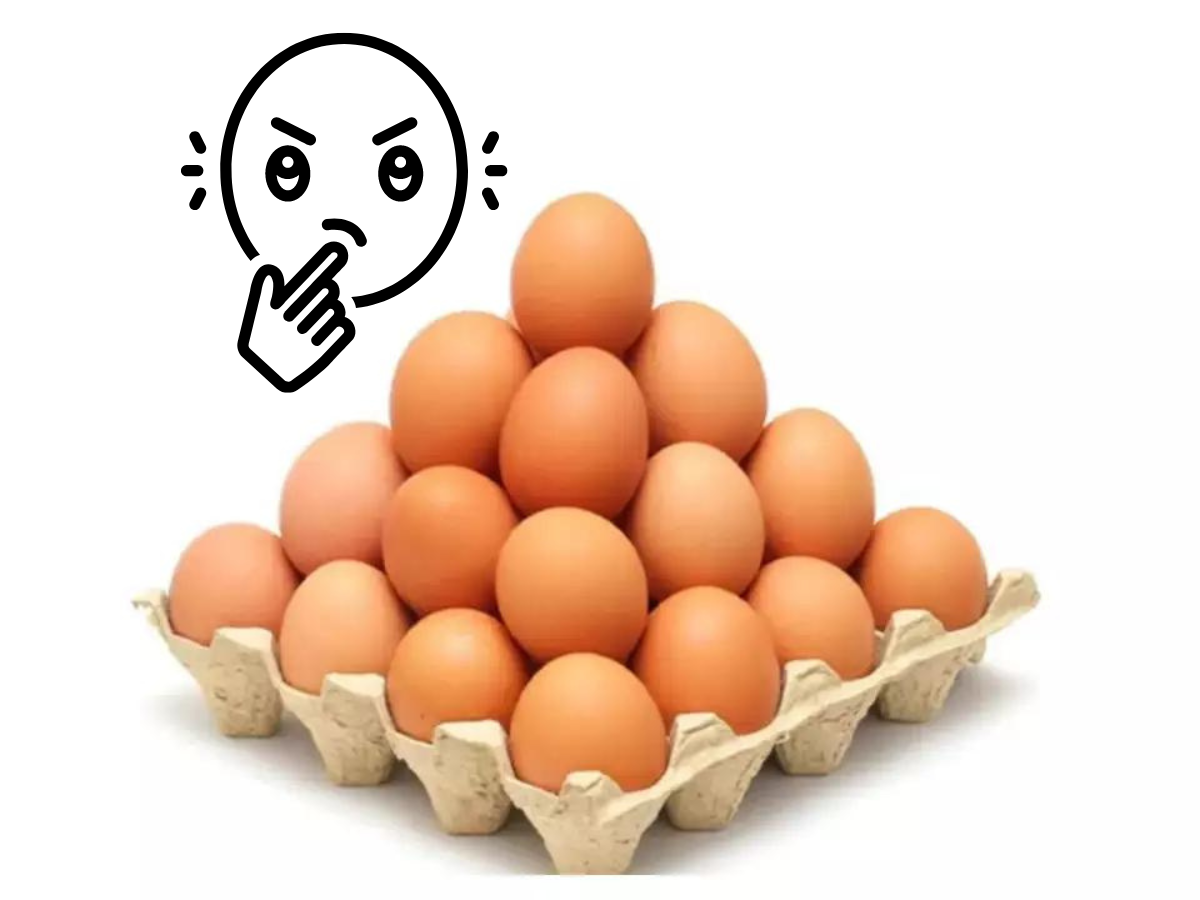 Optical illusion for an analytical mind: How many eggs are there in the ...