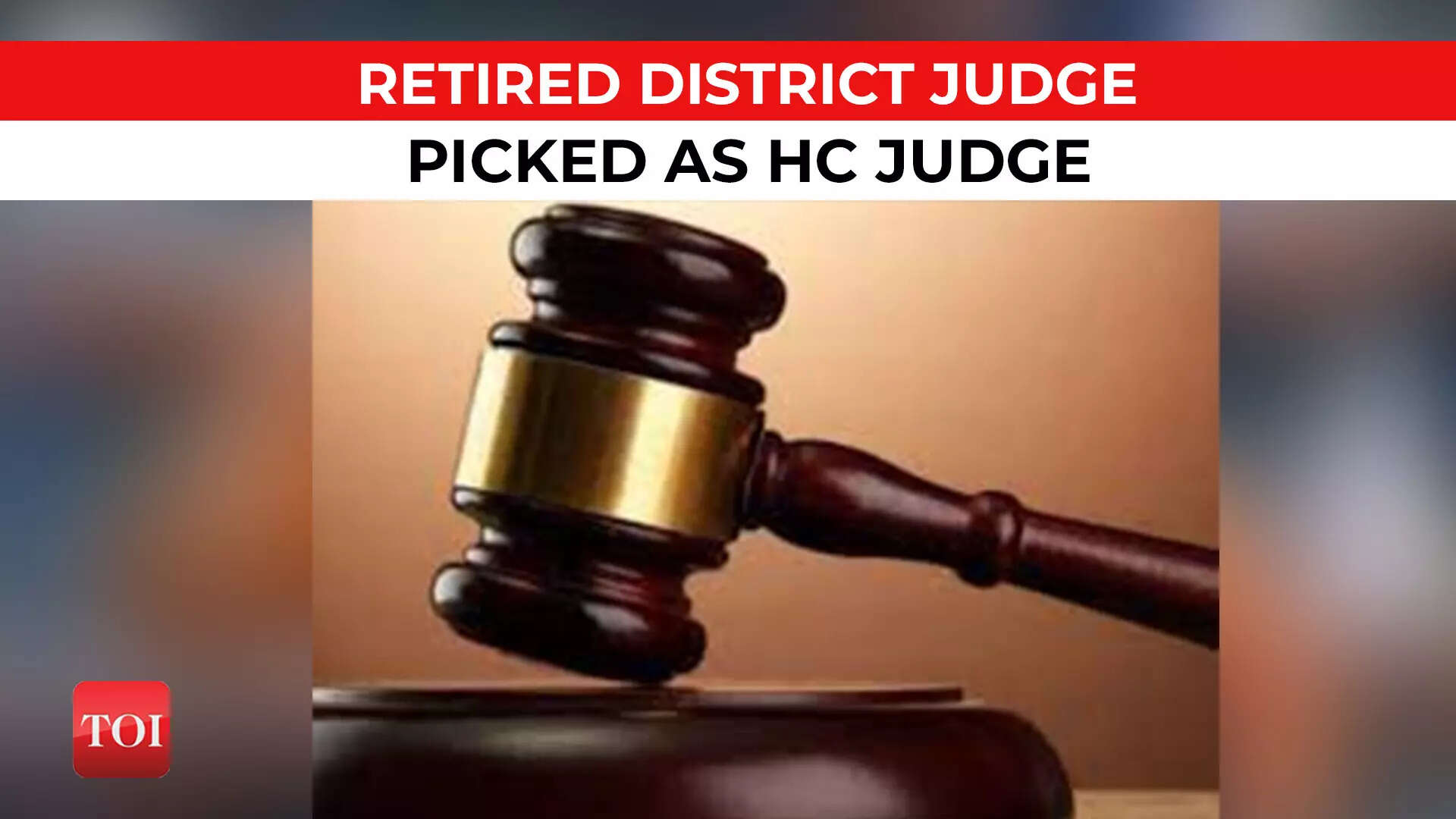 Supreme Court collegium recommends a retired district judge for post of ...