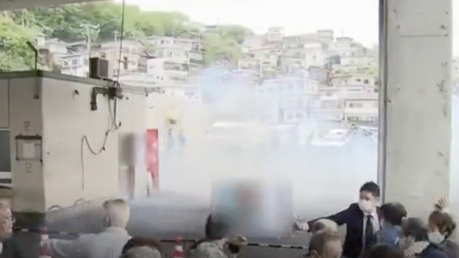 Explosive thrown at Japan PM at campaign event