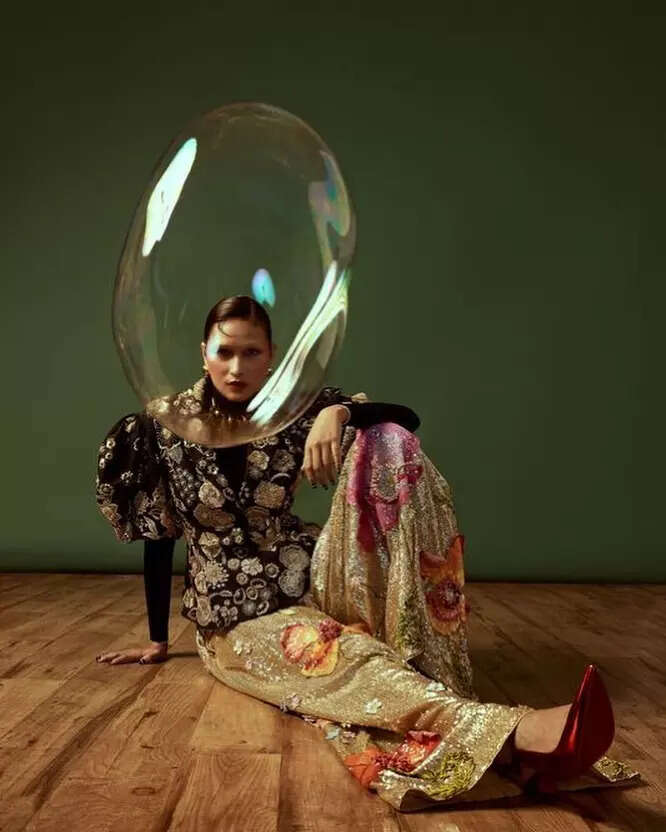 Bursting bubbles, Aradhana Buragohain features in the new edition of Bazaar magazine!