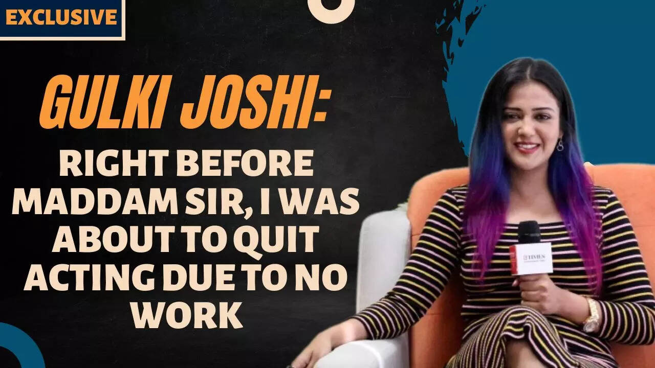 Gulki Joshi: Maddam Sir's Haseena has become a part of my personality ...