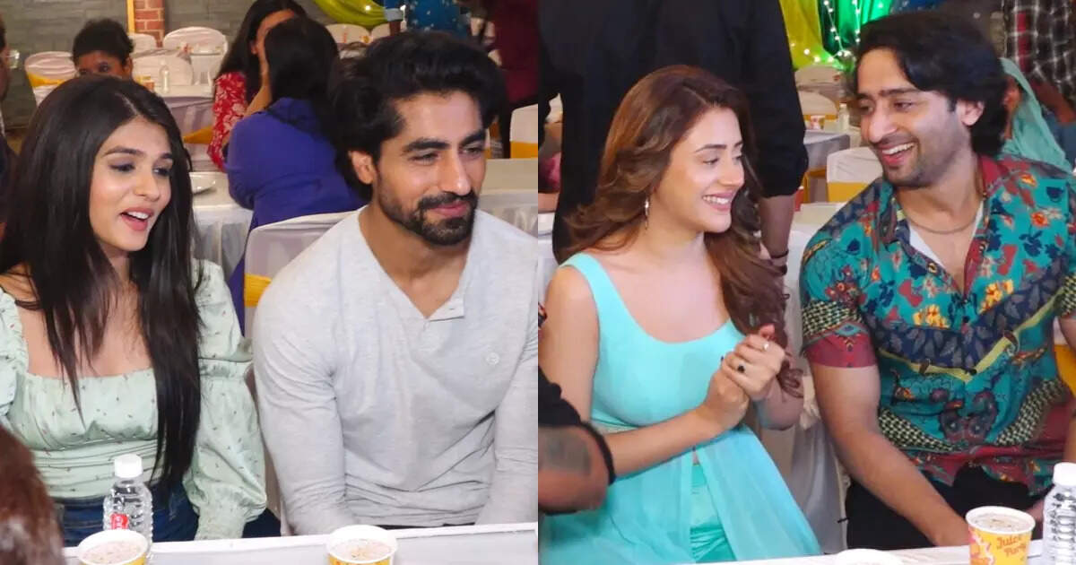 Harshad Chopda, Pranali Rathod, Shaheer Sheikh, Rupali Ganguly and TV stars attend Rajan Shahi's ...