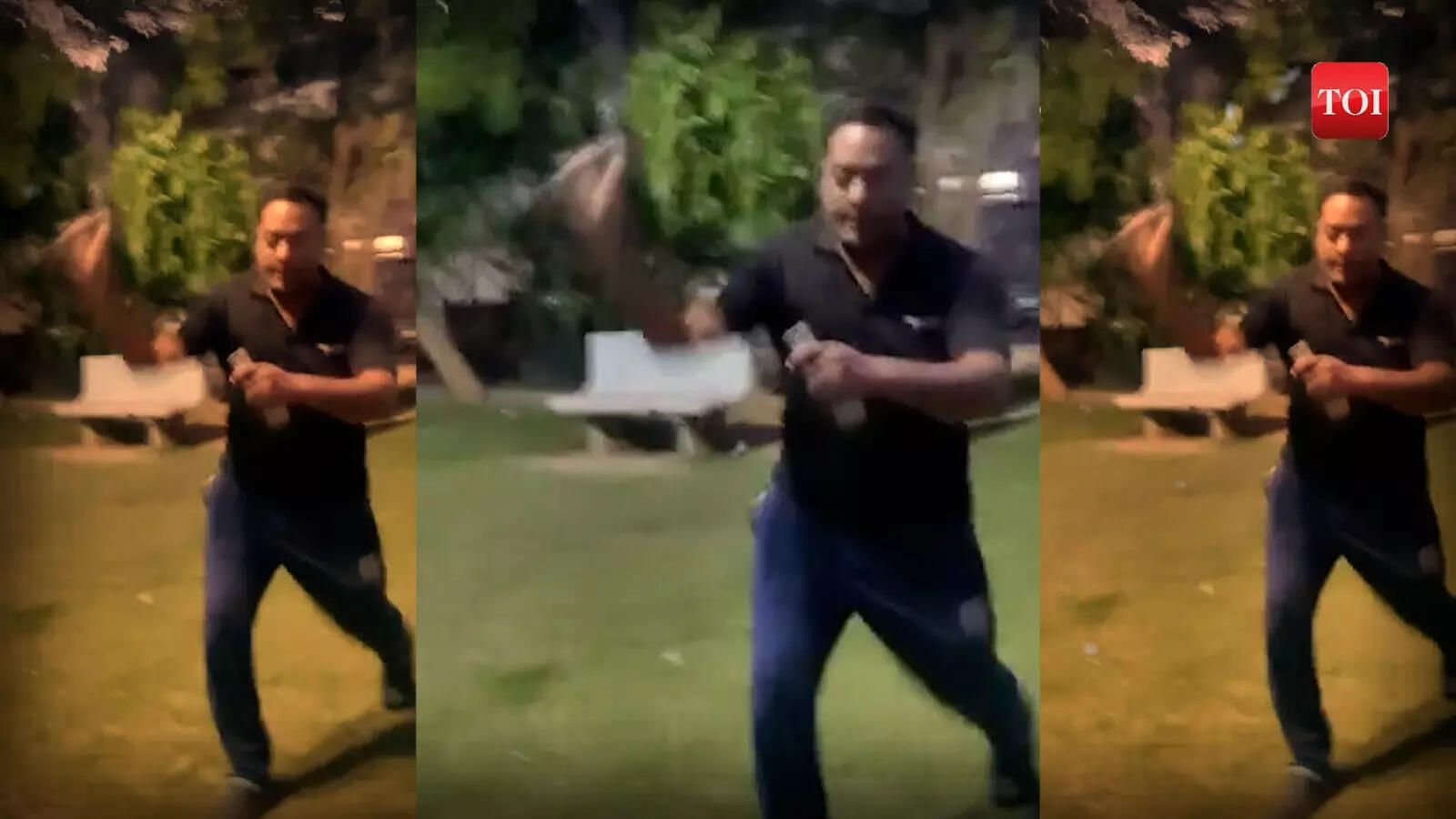 Shameless! Man brutally beat up a stray dog with sticks in Ghaziabad