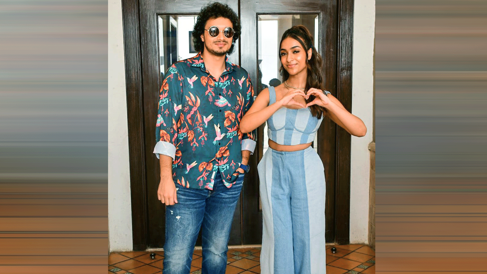 Amrin and Namashi Chakraborty promote their upcoming film Bad Boy