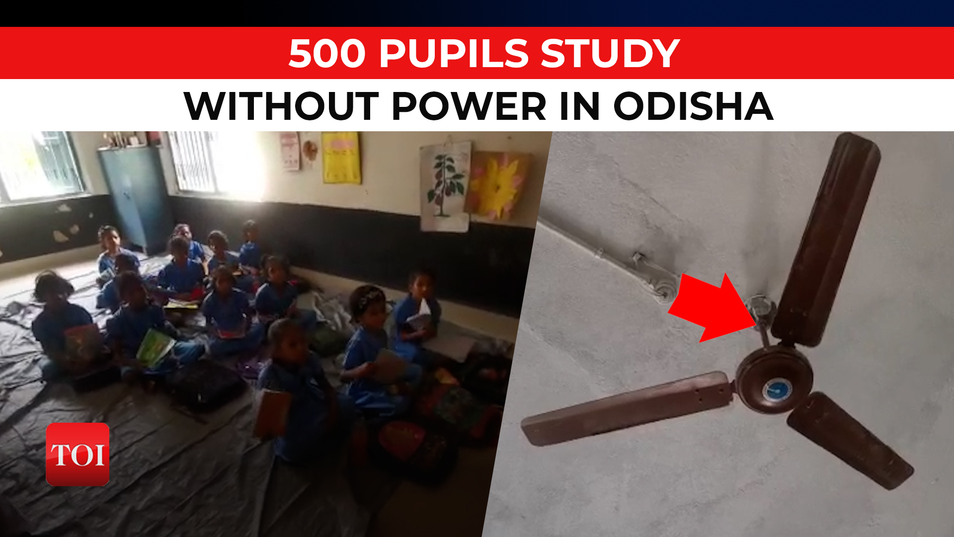 500 students of 2 govt schools in Odisha study without power; Rs 4 lakh ...